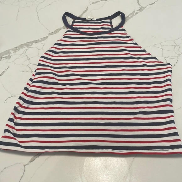 Garage | Tops | Red White And Blue Garage Tank Top | Poshmark